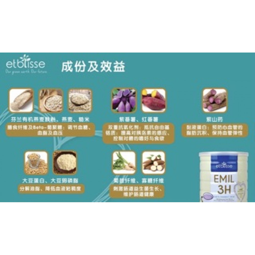 ETBLISSE EMIL 3H (600g)