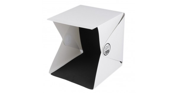 Original LIGHTROOM Mini Photo Studio Box Photography Backdrop with LED ...